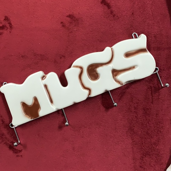 Vintage | Kitchen | Vintage Ceramic Mugs Hanger | Poshmark